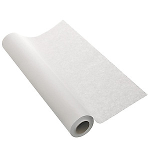 Exam Table Paper - 18''x125’ Disposable Standard White Textured Crepe Medical Barrier Cover Roll - Wide Paper Rolls for Spas, Daycares, Doctors, Chiropractors, Examination and Massage Tables (2)