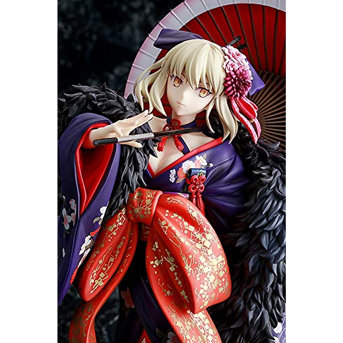 Kadokawa Fate/Stay Night: Heaven's Feel: Saber/Alter (Kimono Version) 1:7 Scale PVC Figure, Multicolor
