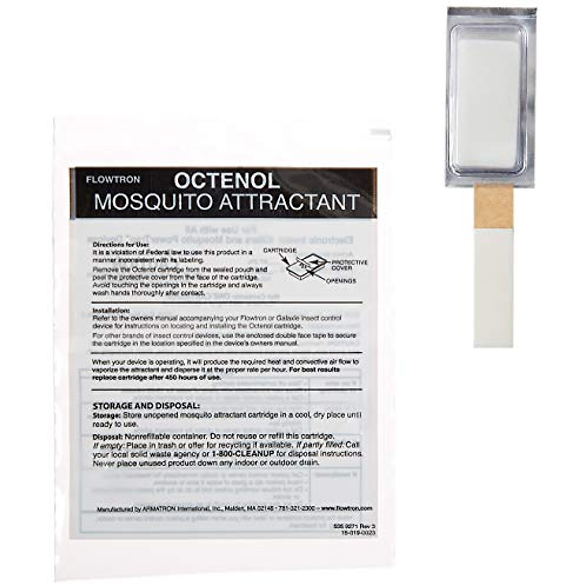 Flowtron MA-1000 Octenol Mosquito Attractant Cartridge