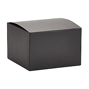 Juvale 30 Pack Black 6x6x4 Gift Boxes with Lids for Presents, Birthday Themed Party Favors, Groomsmen, Bridesmaid Proposal