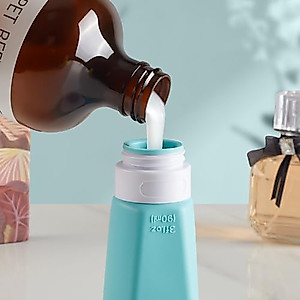 INSFIT Travel Bottles for Toiletries, TSA Approved 3oz Portable Travel Bottles, BPA Free Leak Proof Travel Size Containers Refillable Travel Accessories for Shampoo Conditioner with Labels