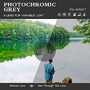 ToughAsNails Replacement Lenses for Oakley Gascan OO9014 Sunglasses - HyperVision Plus Photochromic Grey