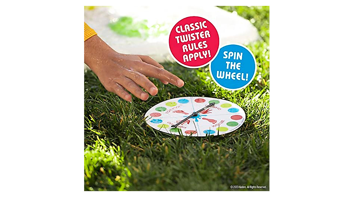 Hasbro Twister Splash - Fun Summer Water Game for Kids