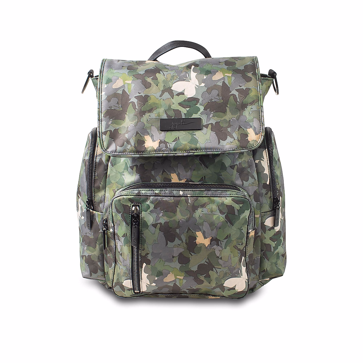 JuJuBe Be Sporty Backpack/Diaper Bag - Butterfly Forest