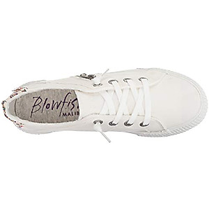 Blowfish Malibu Women's Fruit Sneaker, White Smoked Oz, 9 M US