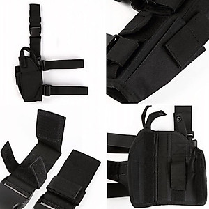 Vdones Drop Leg Holster Tactical Thigh Strap Holster Pistol Hip Airsoft Leg Gun Costume Harness Men Women