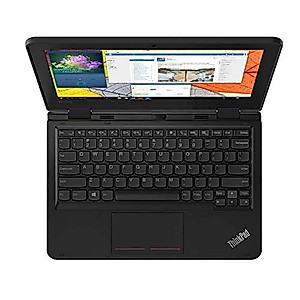 Lenovo ThinkPad 11E (5th Gen) 11.6-inch HD Business Laptop - Intel Celeron Quad-Core, 4 GB Ram, 128GB SSD, Windows 10 Pro (Renewed)