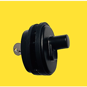 Lockforall Gun Trigger Lock with Keys, Keyed Alike Universal Trigger Gun Locks Easy-Carry 1 Key Lock for BB Gun, Rifles, Shotgun, Handgun, Pistol (Black*5)