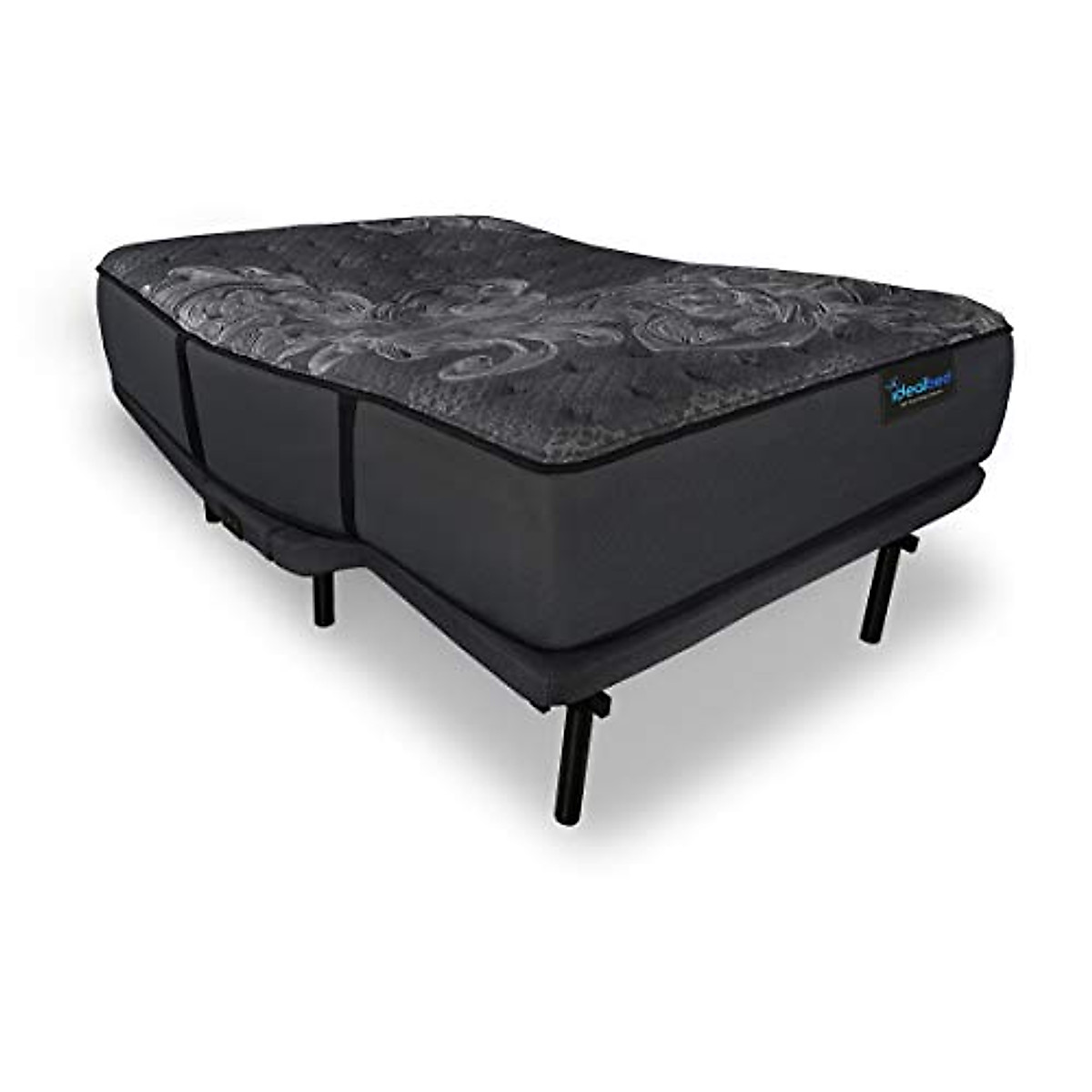 iDealBed iQ5 Luxury Hybrid Mattress and Adjustable Bed Sleep System, Pressure Relief Sleep, Zero Gravity, Anti-Snore, Custom Comfort Positions (Queen, Luxury Firm (Medium Firm) + 3i Custom)