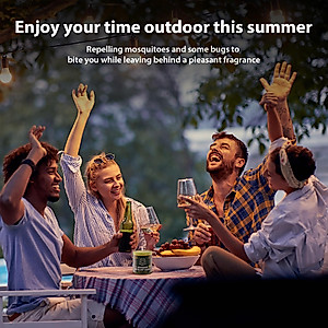 KICKOUTOR Mosquito Repellent Candle 2PCS 9oz Citronella Candles Natural 30 Hours DEET Free Anti Bug Candle Made with Essential Oils Soy Beeswax for Outdoor Patio Camping Picnic Indoor Room