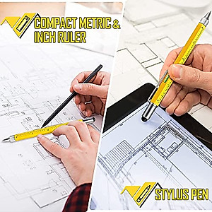 2 PACK Magnetic Wristband for Men Women and Multitool Pen Construction Tools