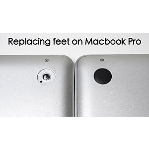 Infinite Products Bottom Base Rubber Feet Foot Pad for (MacBook Pro 2008-2011)