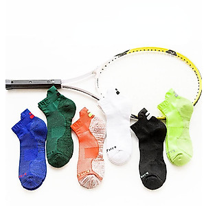 ADILAIDUN 6/12 Pairs Women Athletic Socks No Show,women's Running Ankle Socks Sports Socks Essential Lightweight Size 4-11 (Dark Green-6 Pairs)