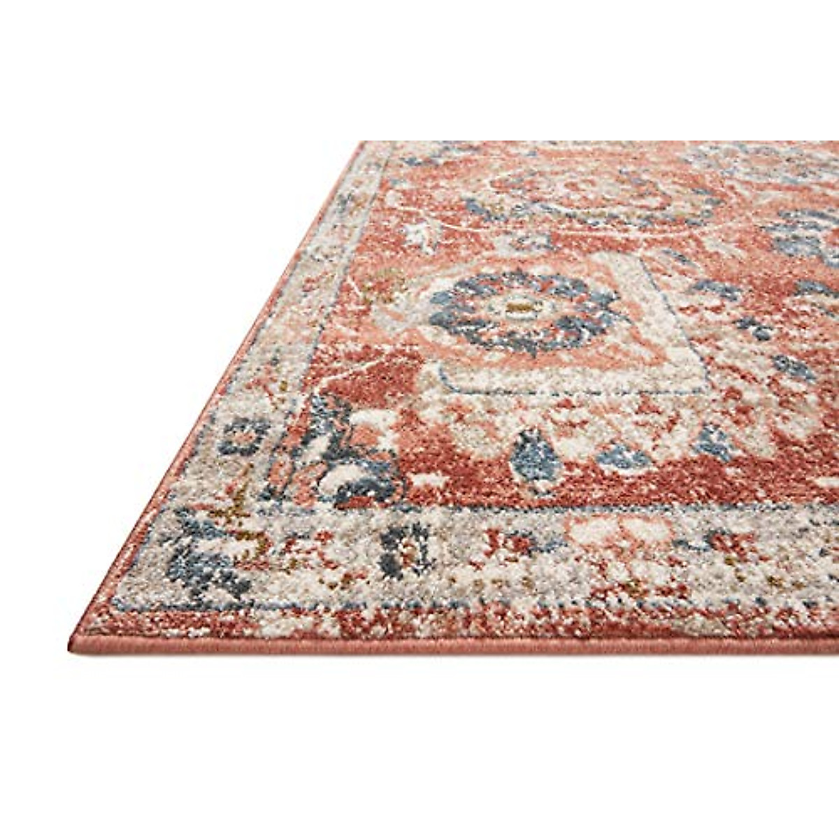 Loloi II Saban Collection SAB-08 Rust/Multi, Traditional 7'-10" x 10' Area Rug