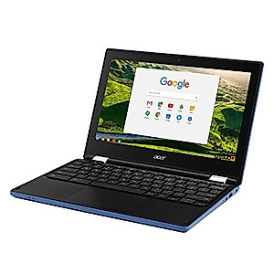 Acer Chromebook R11 CB5-132T-C67Q Touch Screen Chromebook with Intel Celeron N3060 Processor, 11.6" IPS Multitouch Screen 4GB Memory, 32GB SSD and Google Chrome OS