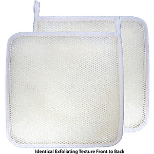 Aquasentials Gentle Weave Bath Cloth (2 Cloths)