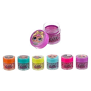 L.O.L. Surprise! Party Favors - 6PC Mystery Character Wheel Fruity Lip Gloss Set