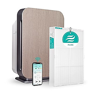Alen Air Purifier BreatheSmart 75i HEPA w/ Pure Filter for Rooms up to 2600 Sq. Ft. - Perfect for Living Room & Kitchen - Captures Allergens & Dust