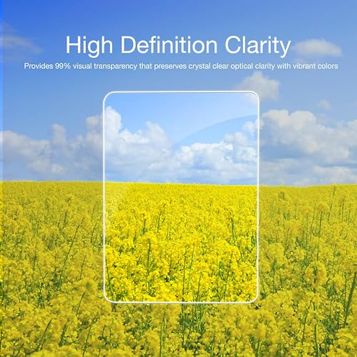 BoxWave Screen Protector Compatible with Epson Workforce Pro WF-4830 - ClearTouch Crystal (2-Pack), HD Film Skin - Shields from Scratches