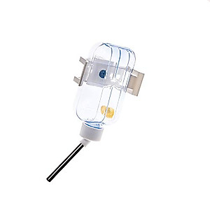 Kaytee Flat-Bac Water Bottle Clear 4 oz