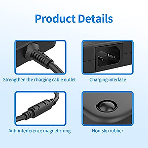 240W 19.5V 12.3A Dell Laptop Charger Replacement for Dell Alienware M17 R1 R2 R3 R4 R5 M17X R2 R3 M18X Area-51m R2 G5 G7 Adapter Power