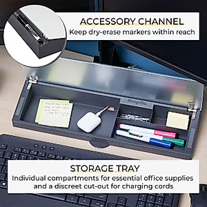 ECR4Kids MessageStor Keyboard Write and Store, Desk Organizer, Assorted