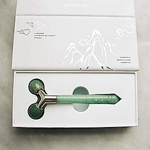 Mount Lai Jade Tension Melting Facial Massager for Face and Neck, Face Jade Roller Massager for Relieving Tensions