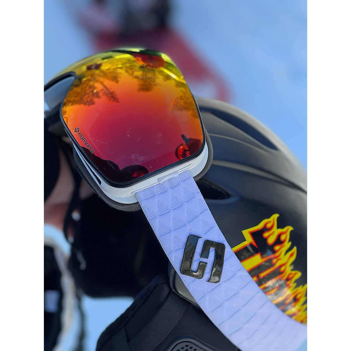 SH HORVATH Ski Goggle Set Anti-fog with Replacement Lenses 100% UV Protection Windproof Scratch-Resistant Snow Goggles for Women Men