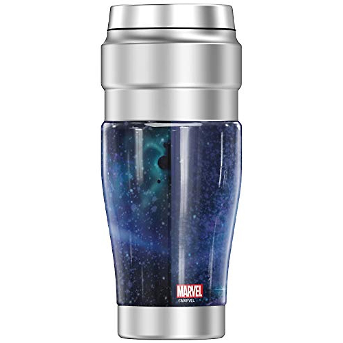 THERMOS MARVEL - Thanos Infinity Gauntlet, Avengers STAINLESS KING Stainless Steel Travel Tumbler, Vacuum insulated & Double Wall, 16oz