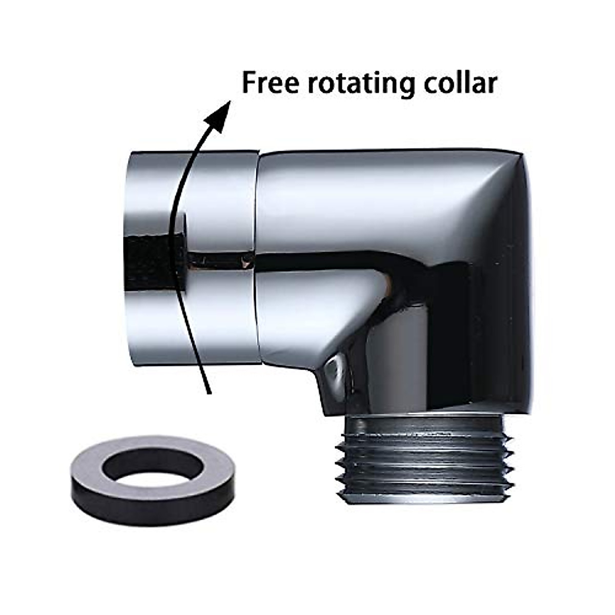 G-Sunny Shower Head Elbow Adapter,Shower Arm Extension (90degree)