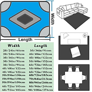 Morocco Plaid Brown Area Rugs, Geometry Art Runner Rugs, Protect Flooring from Scratches and Damages for Living Room Bedroom Room Boy Girl Room Nursery, 6ft x 8ft