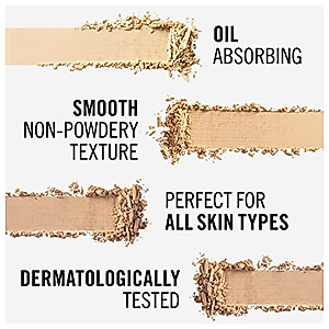 Rimmel London Stay Matte - 001 Transparent - Pressed Powder, Lightweight, High Coverage, Shine Control, 0.49oz