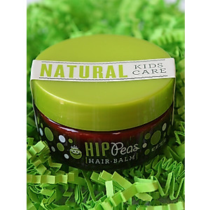 Hip Peas Natural Hair Styling Balm/Gel/Pomade - Light Hold, 2 oz jar