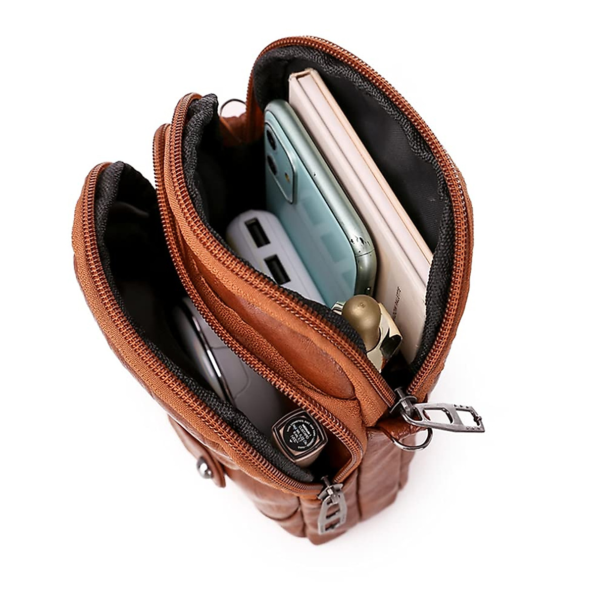 YFGBCX Small Crossbody Bag Cell Phone Purse Wallet with Multiple Compartments, Soft PU Leather Small Wallet Phone Bag Shoulder Bag