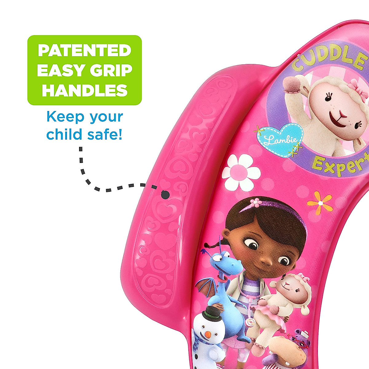 Ginsey Disney Doc McStuffins"Need A Cuddle" Soft Potty Seat, Multicolor