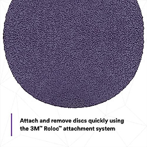3M Cubitron II Roloc Fibre Disc, 786C, 33389, 3 in, 36+ Grit, 15 Pack, High Performance, Fast Cutting, Long Lasting