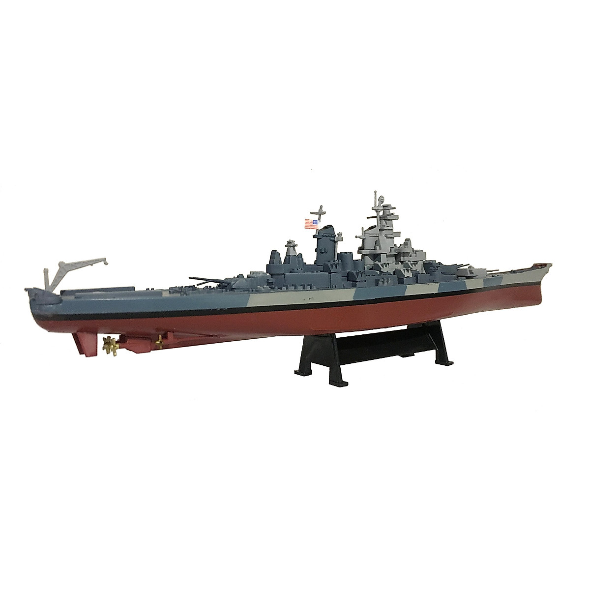 USS Iowa 1944 - 1:1000 Ship Model (Amercom ST-13)
