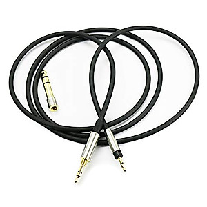NewFantasia Replacement Audio Upgrade Cable Compatible with Audio Technica ATH-M50x, ATH-M40x, ATH-M70x, ATH-M60X Headphones 1.2meters/4feet