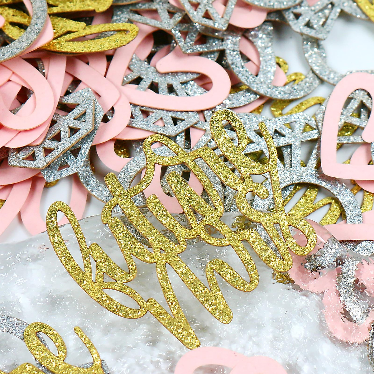 Future Mrs Confetti, Bridal Shower Confetti, Diamond Ring, Heart Confetti, Centerpiece, Bachelorette, Engagement Party, Bridal Shower, Wedding Shower Decorations, 300 Pcs