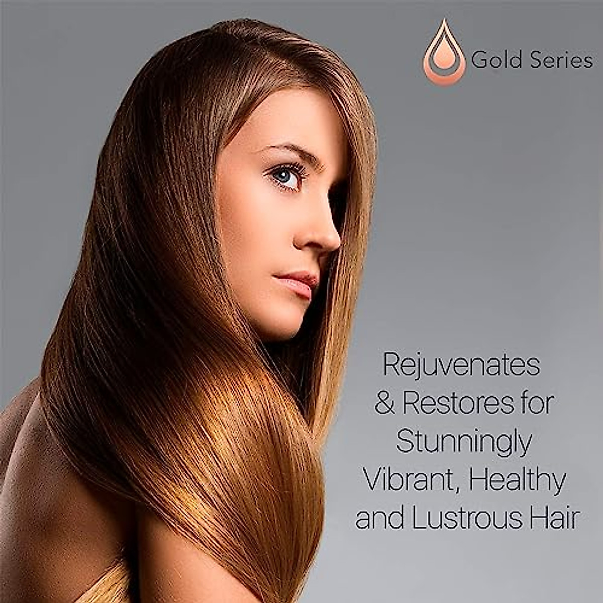 Gold Series Black Truffle Shampoo – Gentle Deep Cleansing Shampoo – Intense Nourishing & Moisturizing Shampoo for Dry, Damaged or Color Treated Hair – Promotes Scalp and Hair Health, 10.14oz