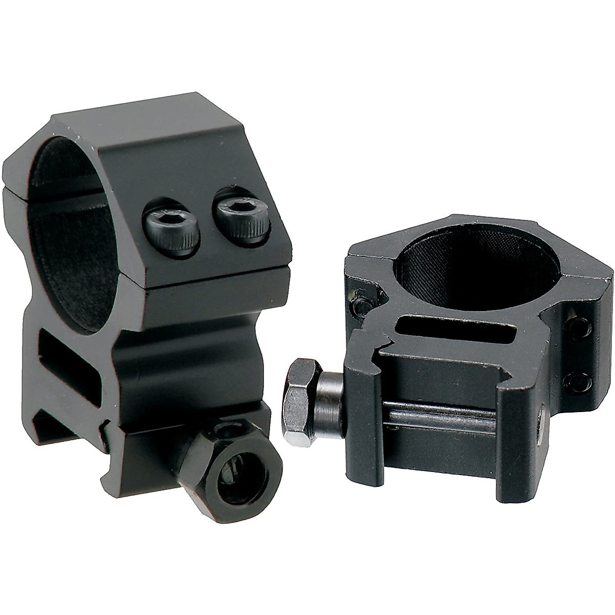 Gotical Low Profile Mosin Nagant 91/30 Scope Mount Weaver Picatinny Rail Mid Length (Pack of 2 - Scope Ring with Rail)