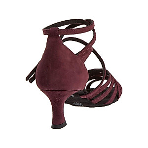 Diamant Ladies Dance Shoes 108-077-132 - Size: UK 5 Bordeaux