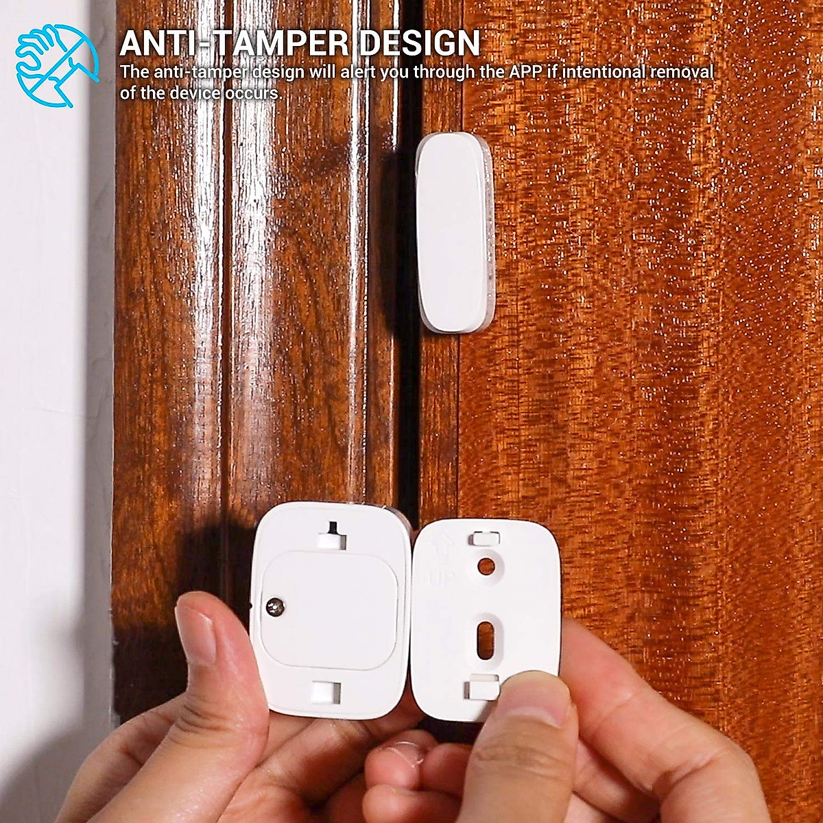 Linkind Door Window Sensor, Zigbee-White, for Use with Linkind Home Security System, Automation with Linkind Smart Zigbee LED Lights, Linkind Hub Required (NOT Included), 2-Pack