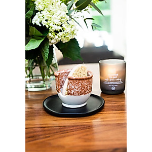 Rail19 Slotted Stoneware Sponge Holder (Terra Cotta)