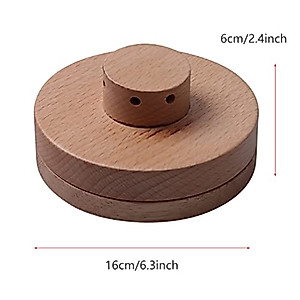 UPKOCH Wiskey Set Wood Lid Cocktail Smoker Kit: 1 Set Infuser Lid Chimney Drink Smoker Whiskey Smoker Infuser Kit for Cocktails Men Set