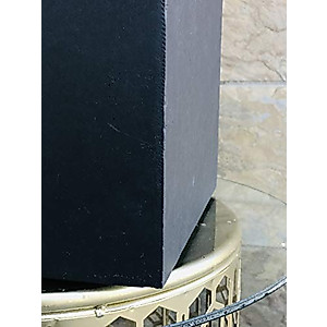 Kante 12" Square Concrete Planters for Outdoor Outdoor Patio Garden, Lightweight Modern Planter Pots Charcoal