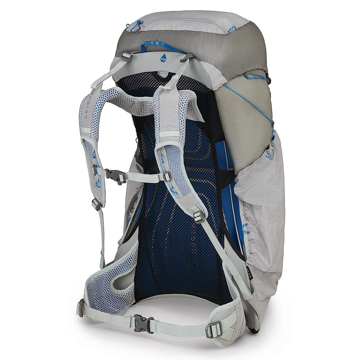 Osprey Men's Levity 45 Ultralight Backpack, Parallax Silver, Medium