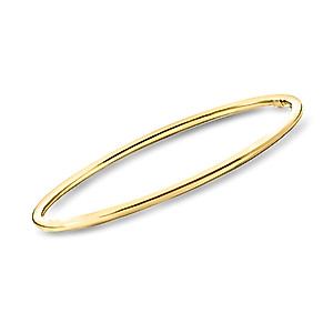 Ross-Simons Italian 22kt Gold Over Sterling Jewelry Set: 3 Polished Bangle Bracelets. 7.5 inches