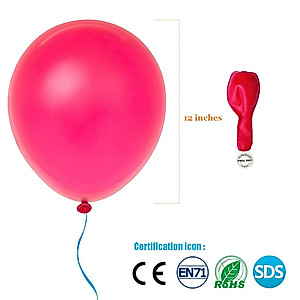 40 Pack LED Light Up Balloons, Mixed-Colors Flashing Party Lights Lasts 12-24 Hours, Glow in the dark For Parties, Birthdays Wedding Decorations And Halloween Christmas Festival,Fillable with Helium