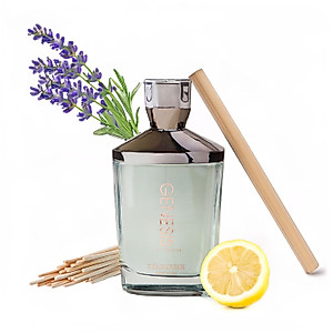 Jean Rish Genesis Pour Homme Eau De Toilette Perfume for Men (3.4 Fl Oz / 100ml) with Lemon, Woody & Lavender Notes - Long Lasting and Luxury Fragrance